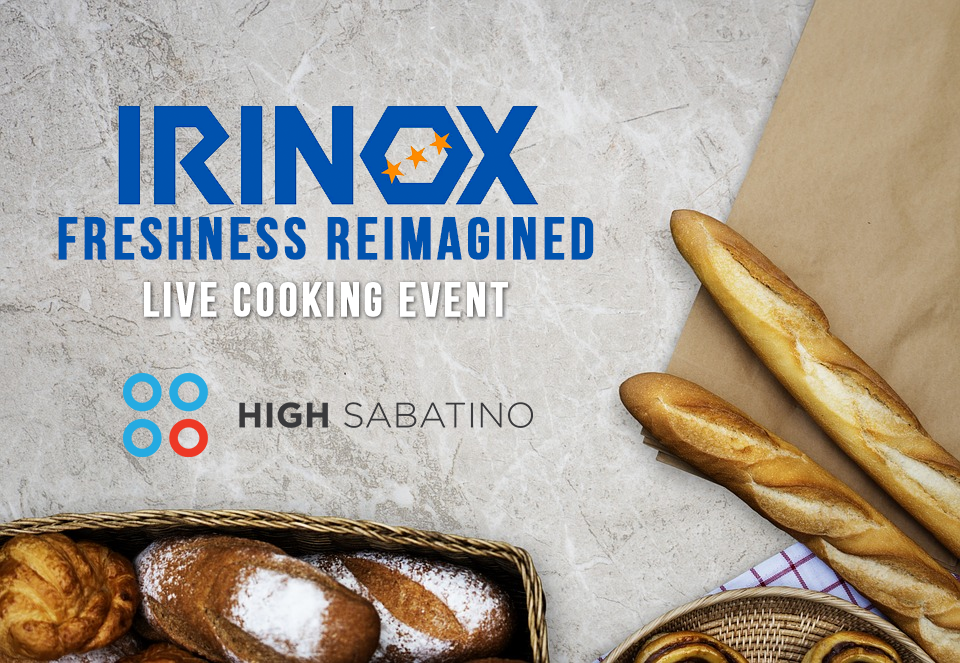 Join High Sabatino for Irinox Freshness Reimagined